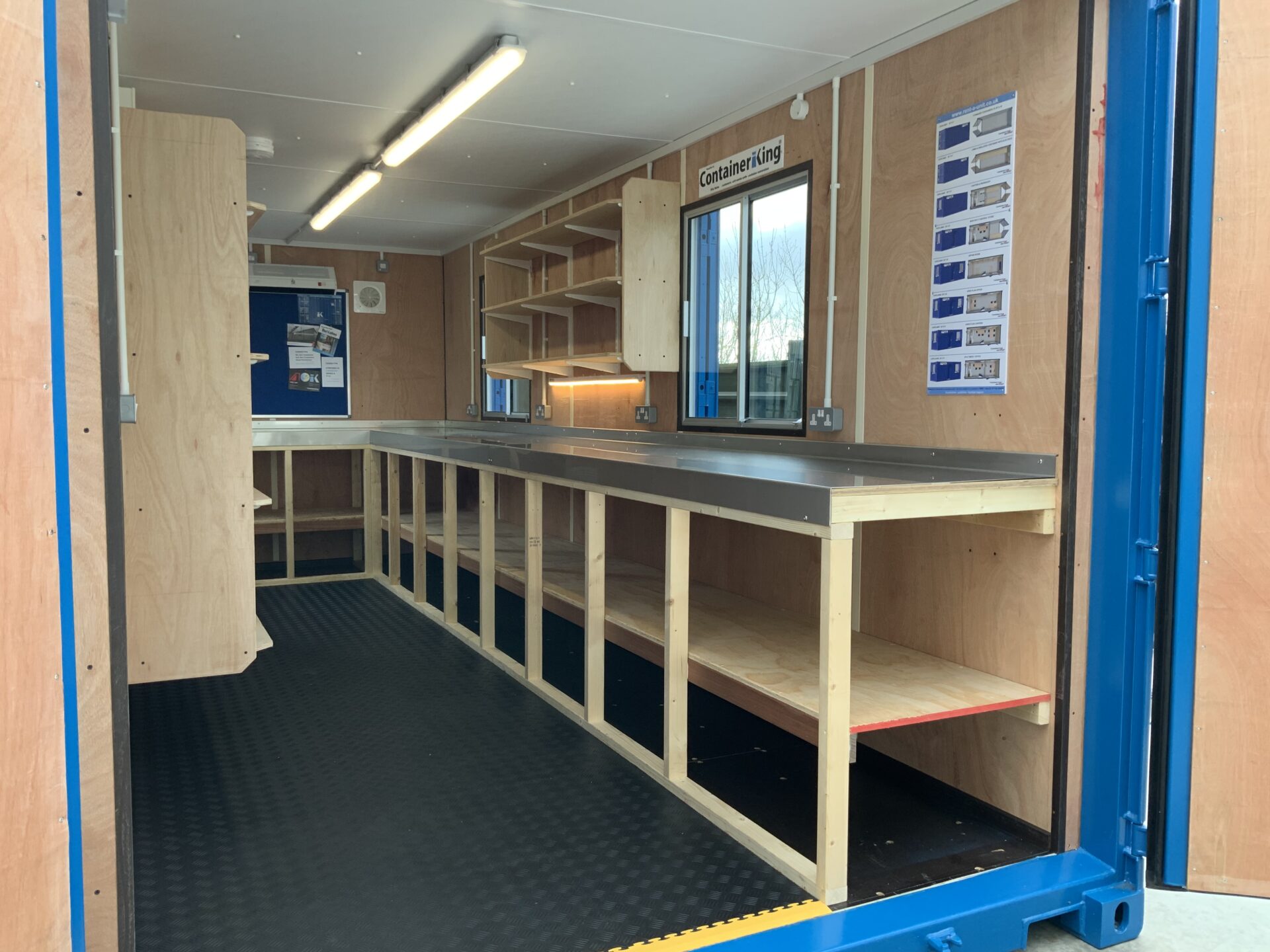 Bespoke Shipping Container Workshop Conversions | Rent-A-Unit